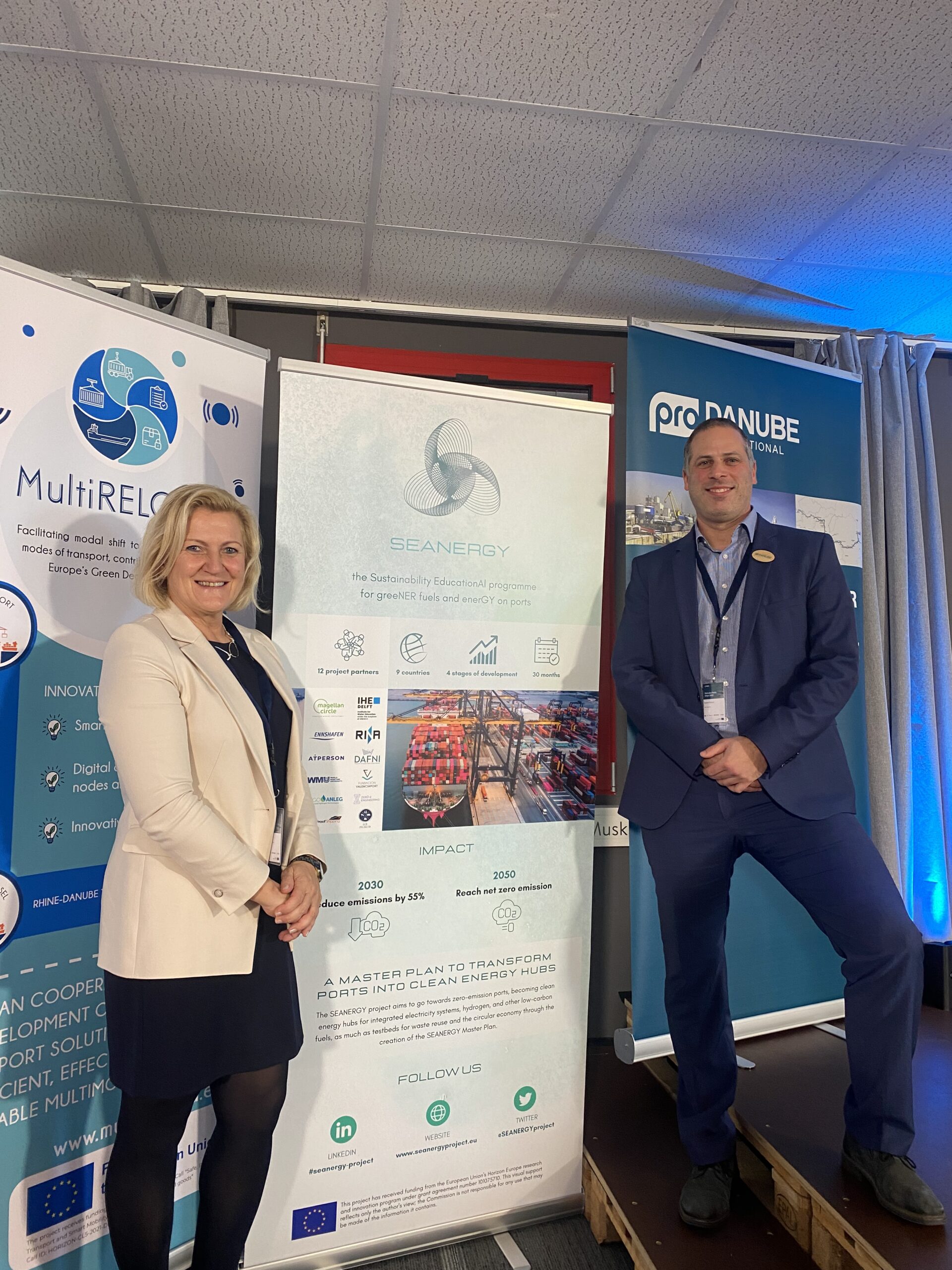 The SEANERGY Project joined the Danube Ports Days 2023 - Seanergy