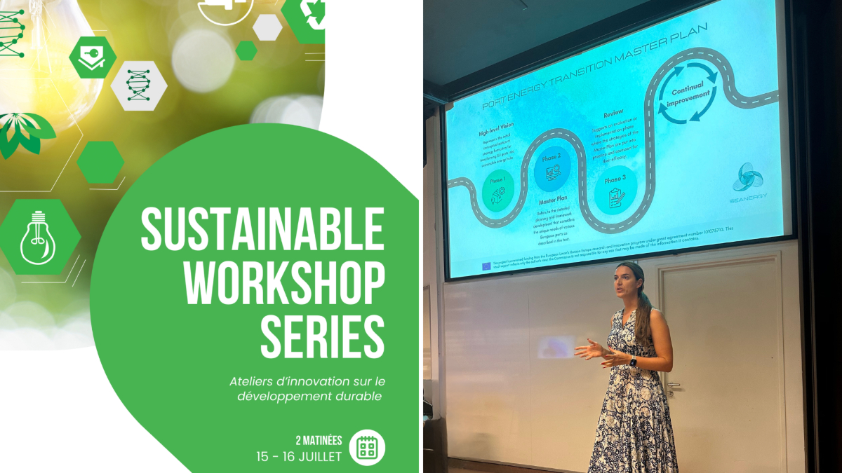 SEANERGY Project Participates in Sustainable Workshop Series - Seanergy