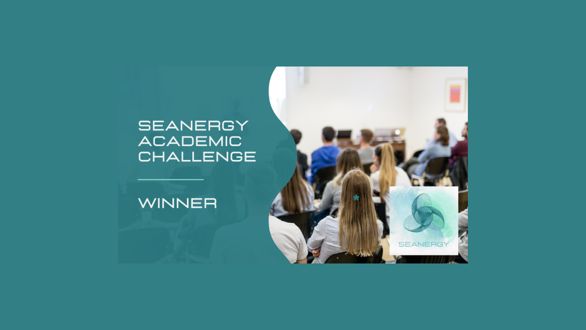 SEANERGY Academic Challenge Winner - Seanergy